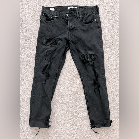 PacSun | Jeans | Pacsun Skinny Ripped Black Denim Jeans | Poshmark
